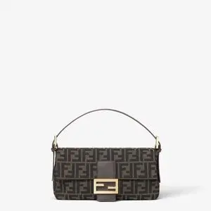 Fendi Baguette® 26424 Ff Zucca Jacquard Fabric Bag